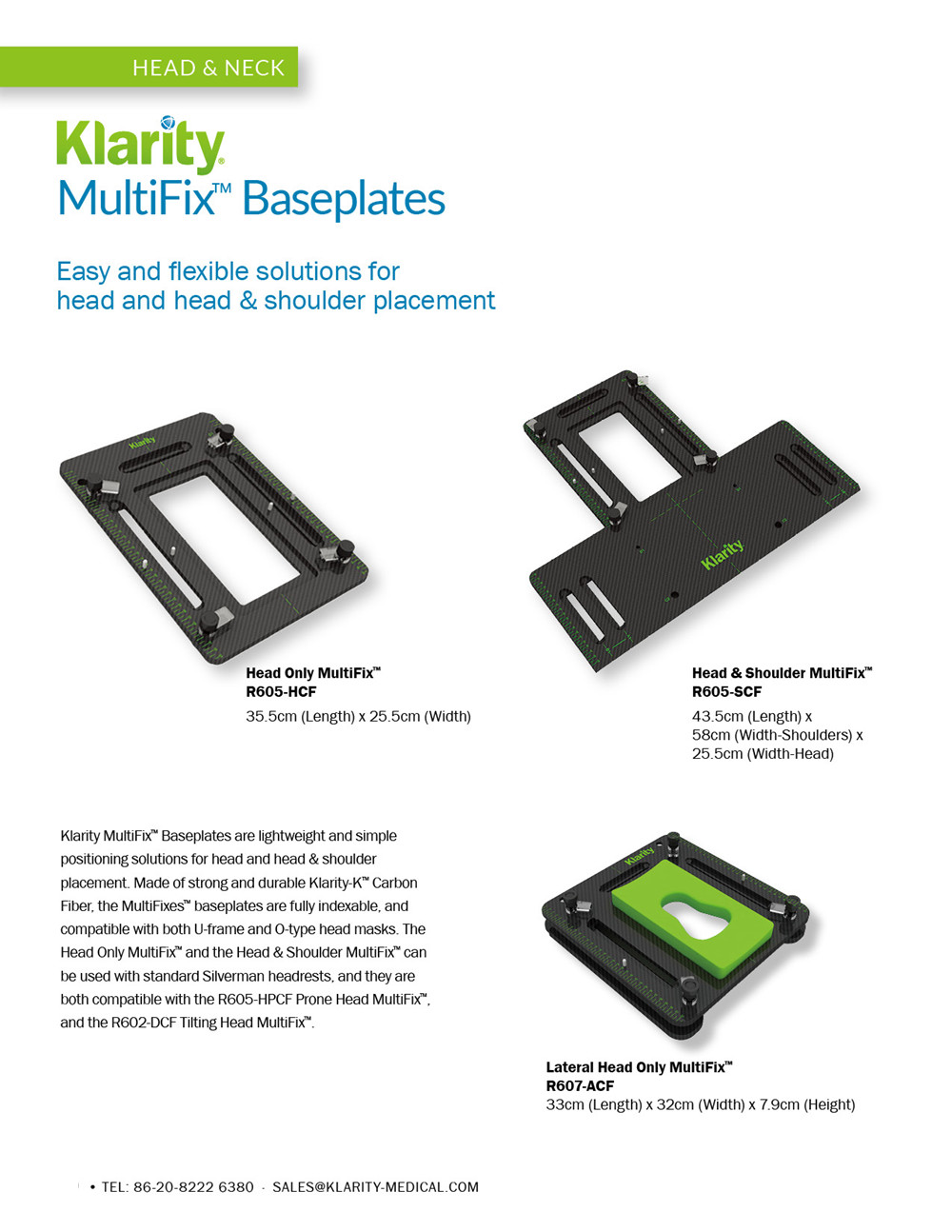 Klarity MultiFix™ Baseplates